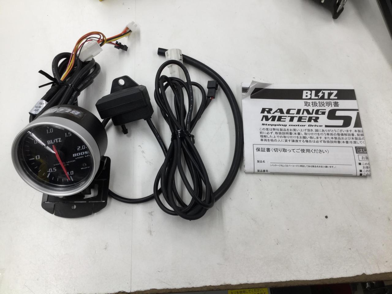 BLITZ RACING METER SD ブースト計 | カー用品 メーター系 メーターを通販で購入する | 中古カー＆バイク用品の販売なら ...