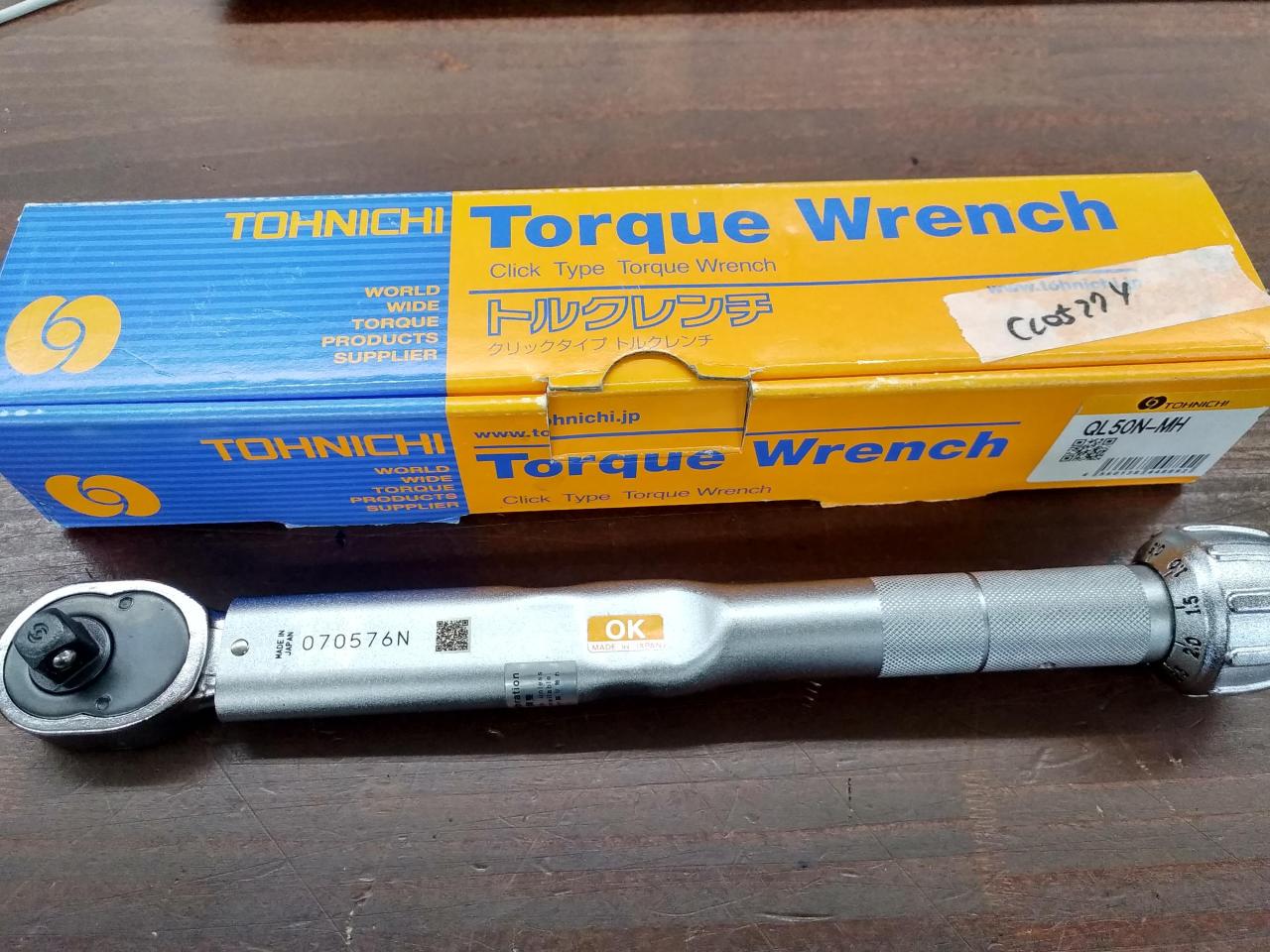 TOHNICHI QL50N-MH トルクレンチ | カー用品 メンテナンス 工具を通販で購入する | 中古カー＆バイク用品の販売ならアップガレージ