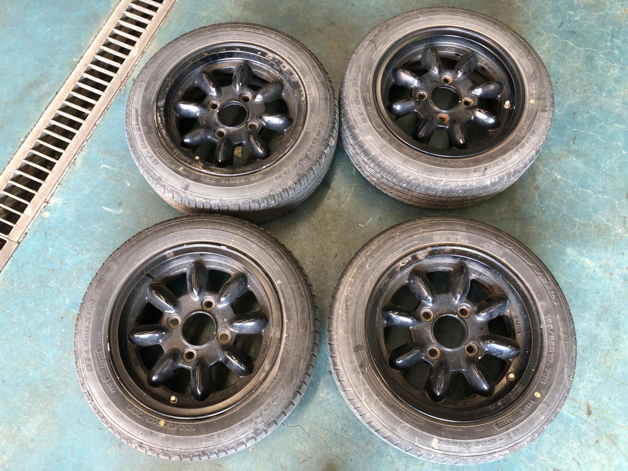 ENKEI(エンケイ) COMPE-8 アルミホイール + GOODYEAR(グッドイヤー) GT-Eco stage | カー用品 タイヤ ...