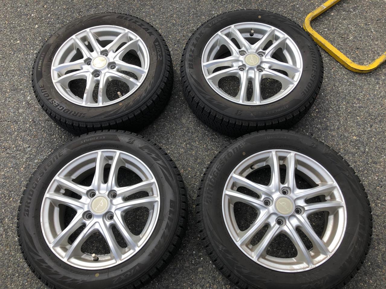 【BRIDGESTONE(ブリヂストン)】 Linzアルミホイール+【BRIDGESTONE】BLIZZAK VRX2 | カー用品 ...