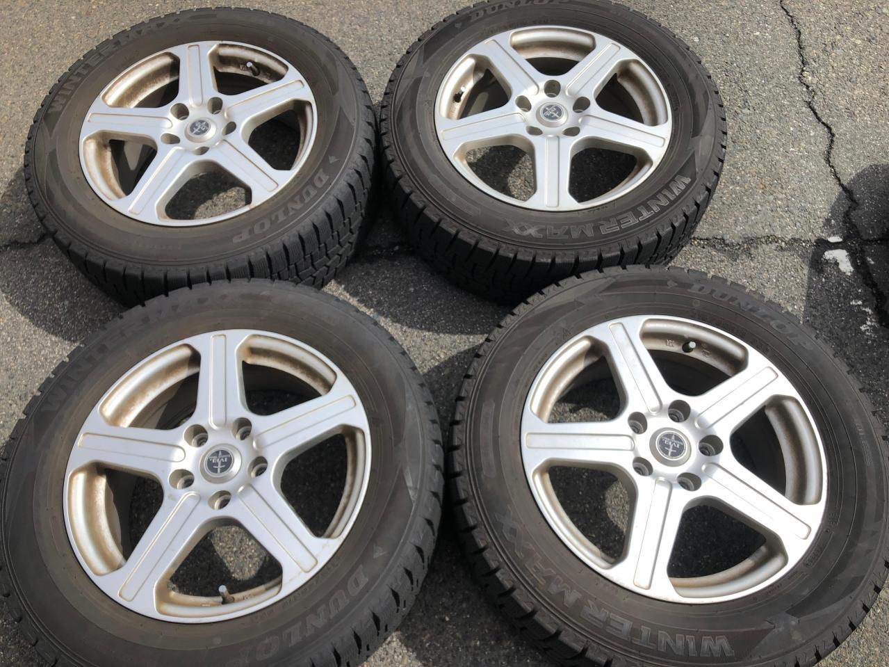 【メーカー不明】IVEL アルミホイール+【DUNLOP】WINTER MAXX WM02 4本セット | カー用品 スタッドレスタイヤ ...