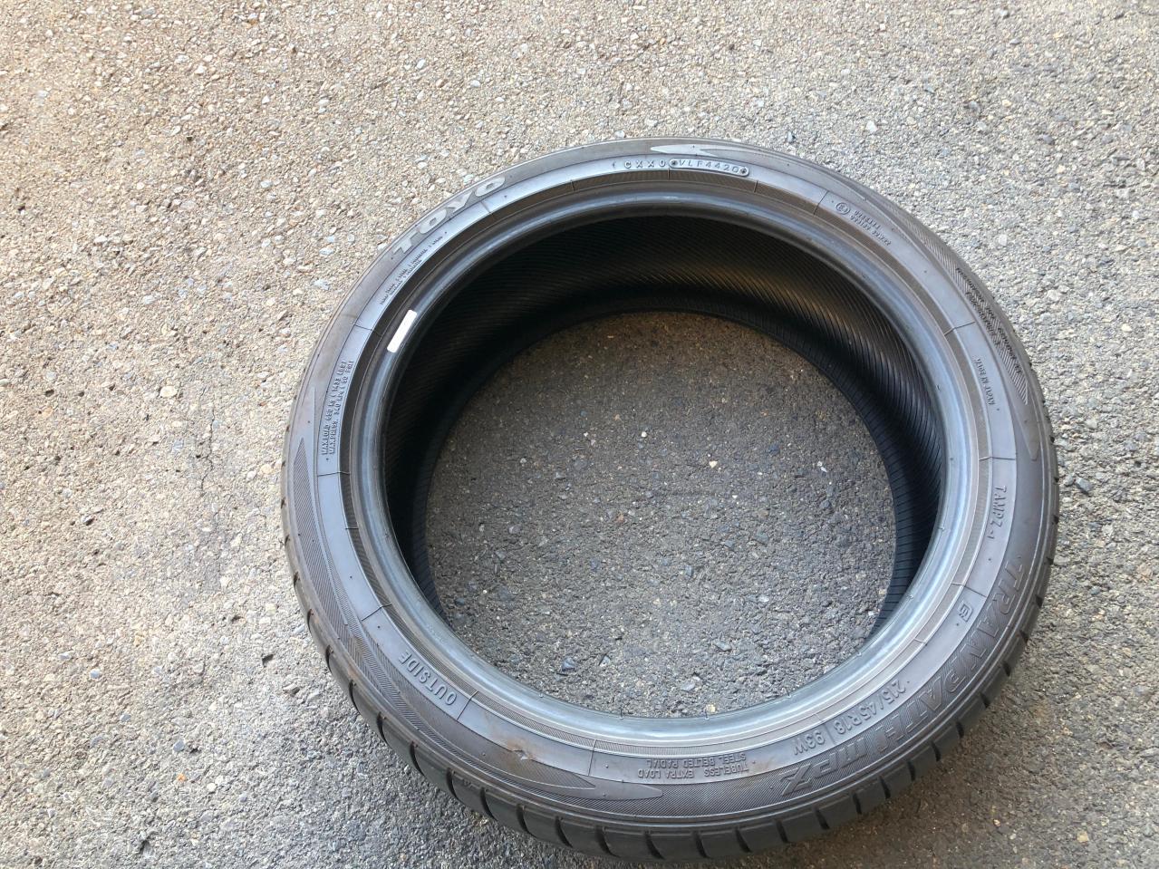 【TOYO】TRANPATH MPZ 1本 | カー用品 タイヤ 18インチタイヤを通販で購入する | 中古カー＆バイク用品の販売ならアップガレージ