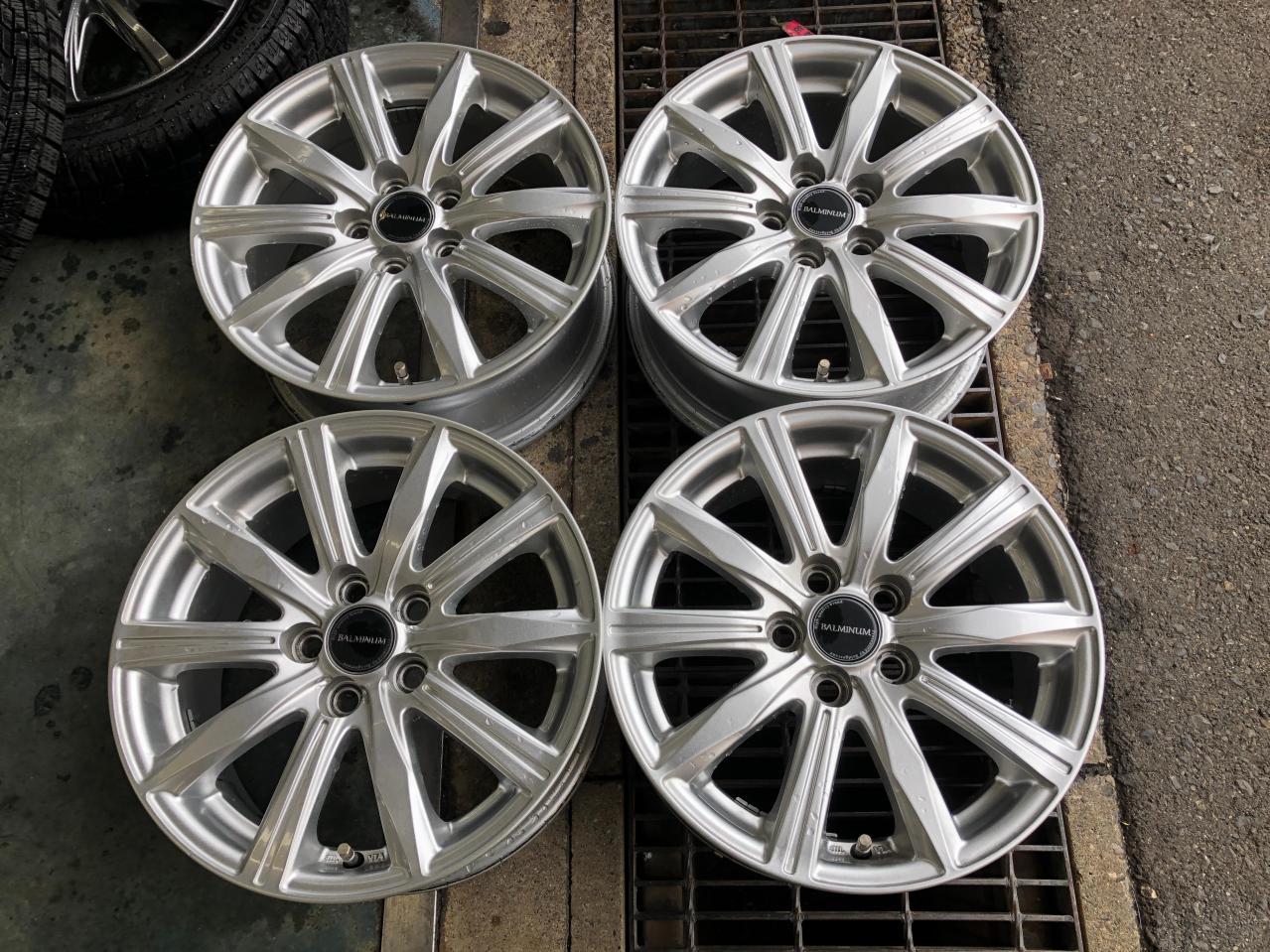 【BRIDGESTONE(ブリヂストン)】BALMINUM(バルミナ) KR10 | カー用品 アルミホイール 15インチホイールを通販で購入 ...