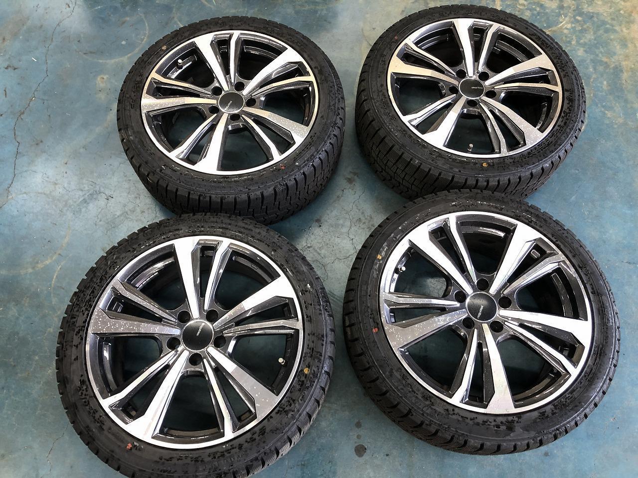 【DUNLOP】 smartline アルミホイール+【DUNLOP】WINTER MAXX WM02 4本セット | カー用品 スタッドレス ...