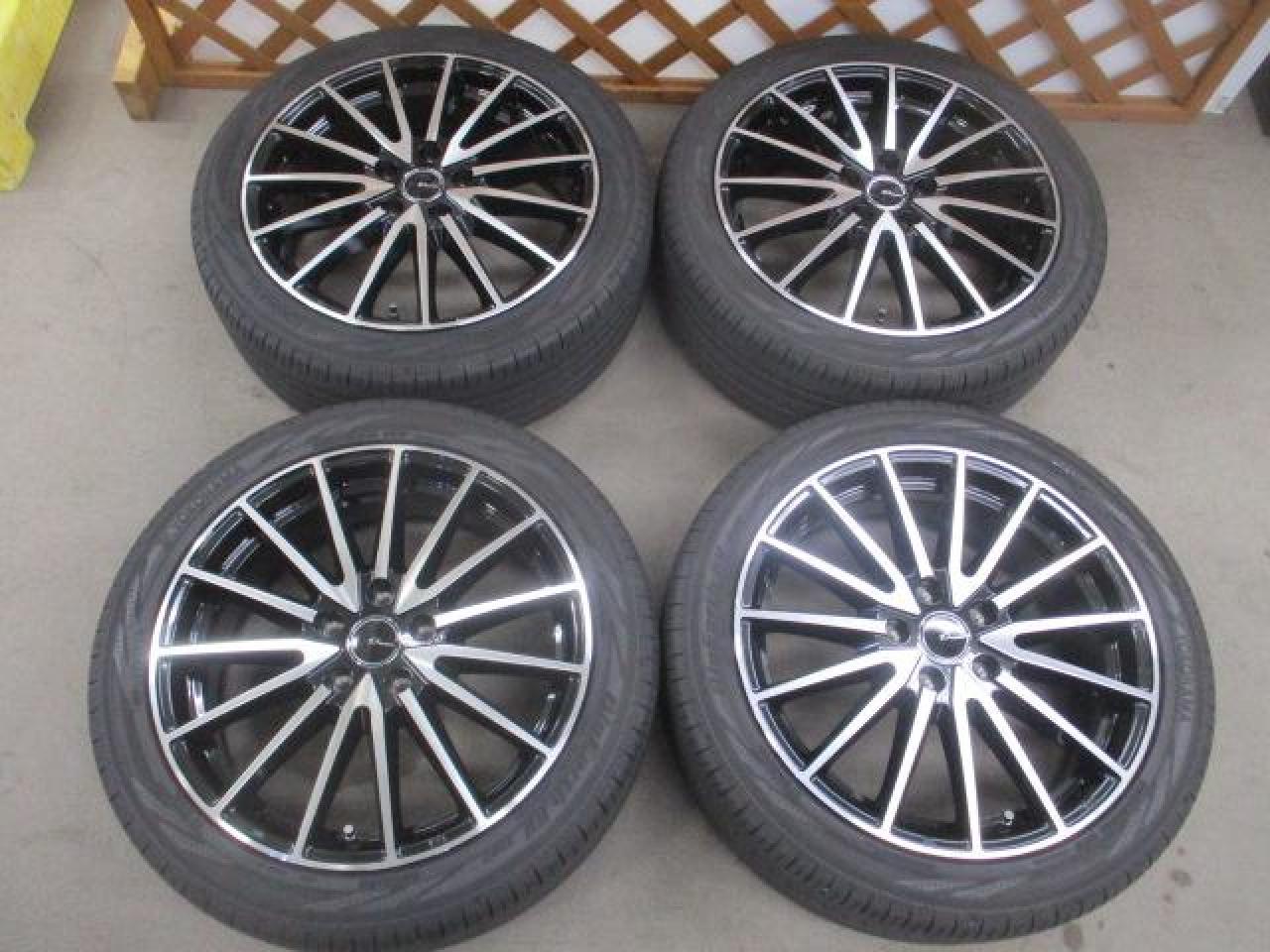 メーカー不明 スポークホイール+YOKOHAMA(ヨコハマ) BluEarth-RV RV03 225/45R18 4本セット | カー用品 ...