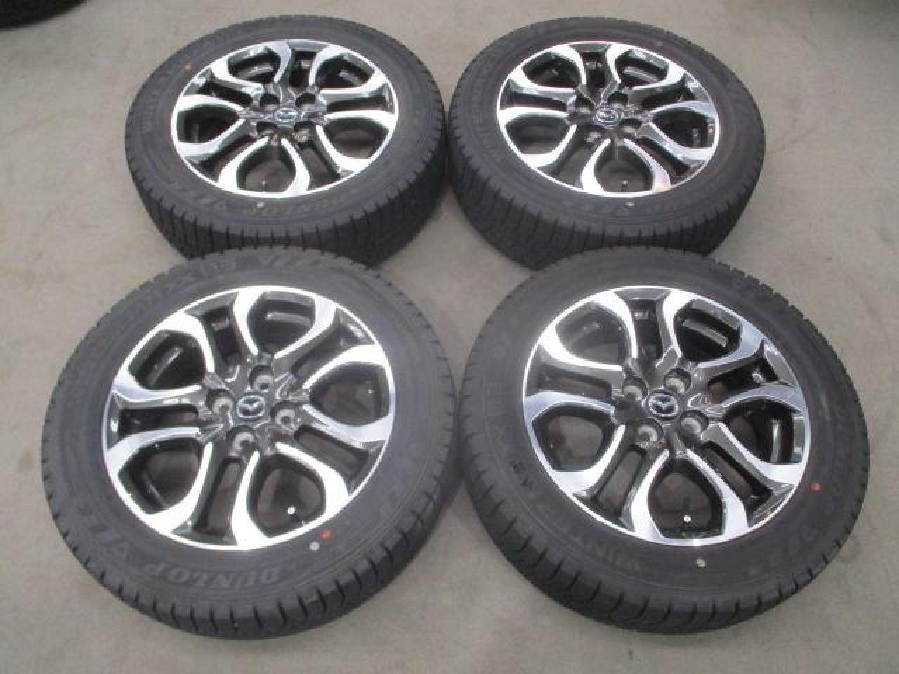 MAZDA(マツダ) デミオDJ系XDツーリング純正 + DUNLOP(ダンロップ) WINTERMAXX 03 185/60R16 4本 ...