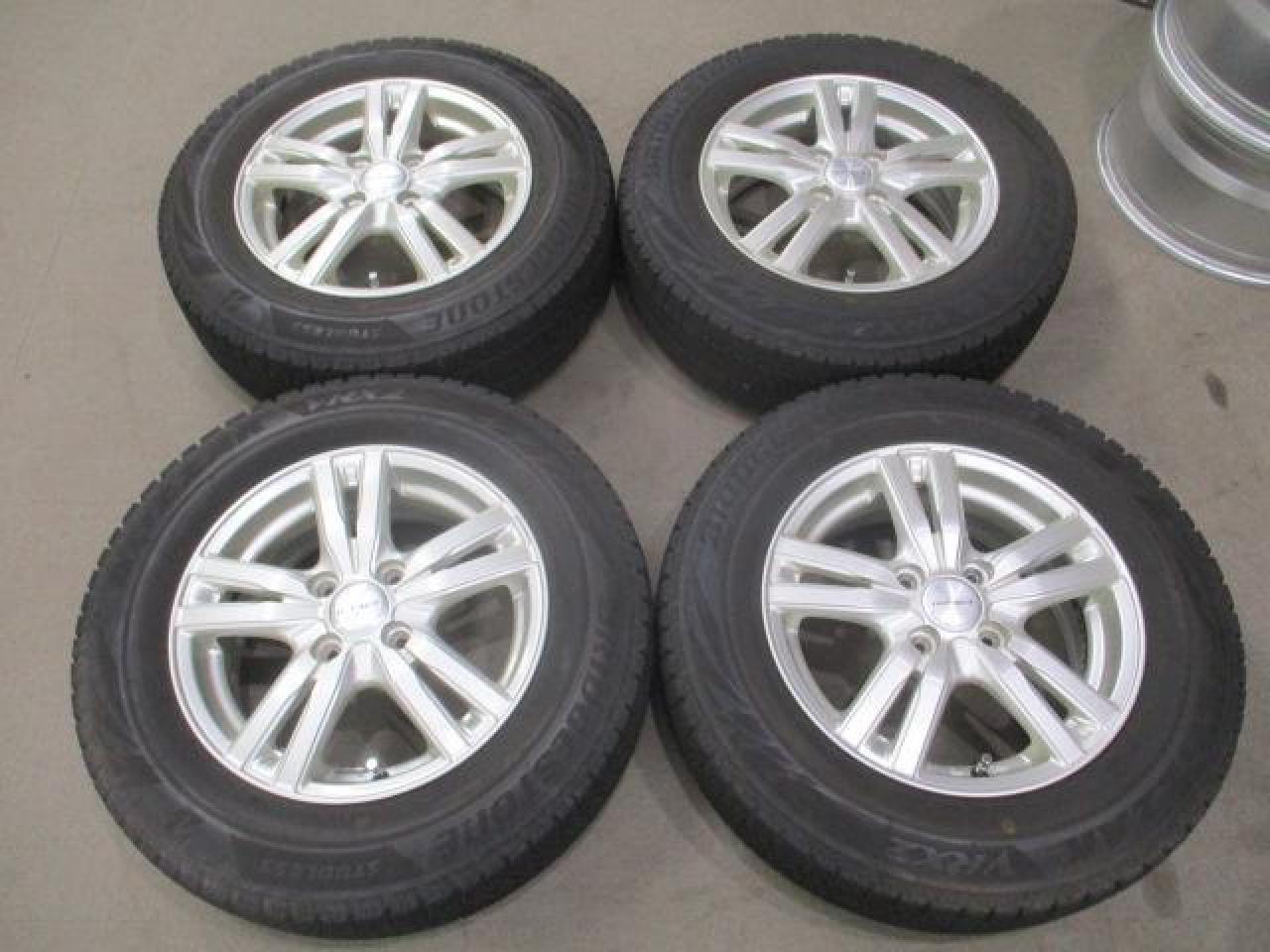 DUNLOP(ダンロップ) DUFACT DA5 + BRIDGESTONE(ブリヂストン) BLIZZAK VRX2 175/70R14 4 ...