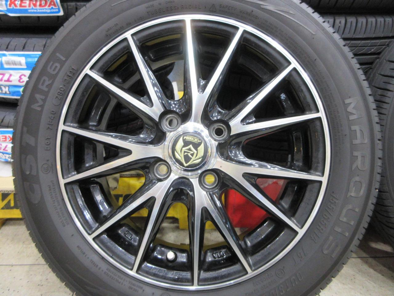 weds RIZLEY JP-H+AUTOBACS MARQUIS MR61 | カー用品 タイヤホイールセット 14インチタイヤホイールセットを通販で購入する | 中古カー＆バイク用品の販売 ...