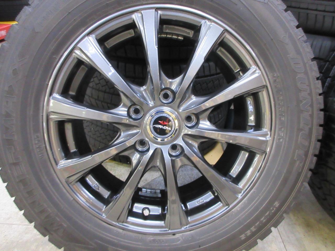 DUNLOP AIRNOVA SB10 + DUNLOP WINTER MAXX WM02 | カー用品 スタッドレスタイヤホイールセット 16インチスタッドレスタイヤホイールセットを通販で ...