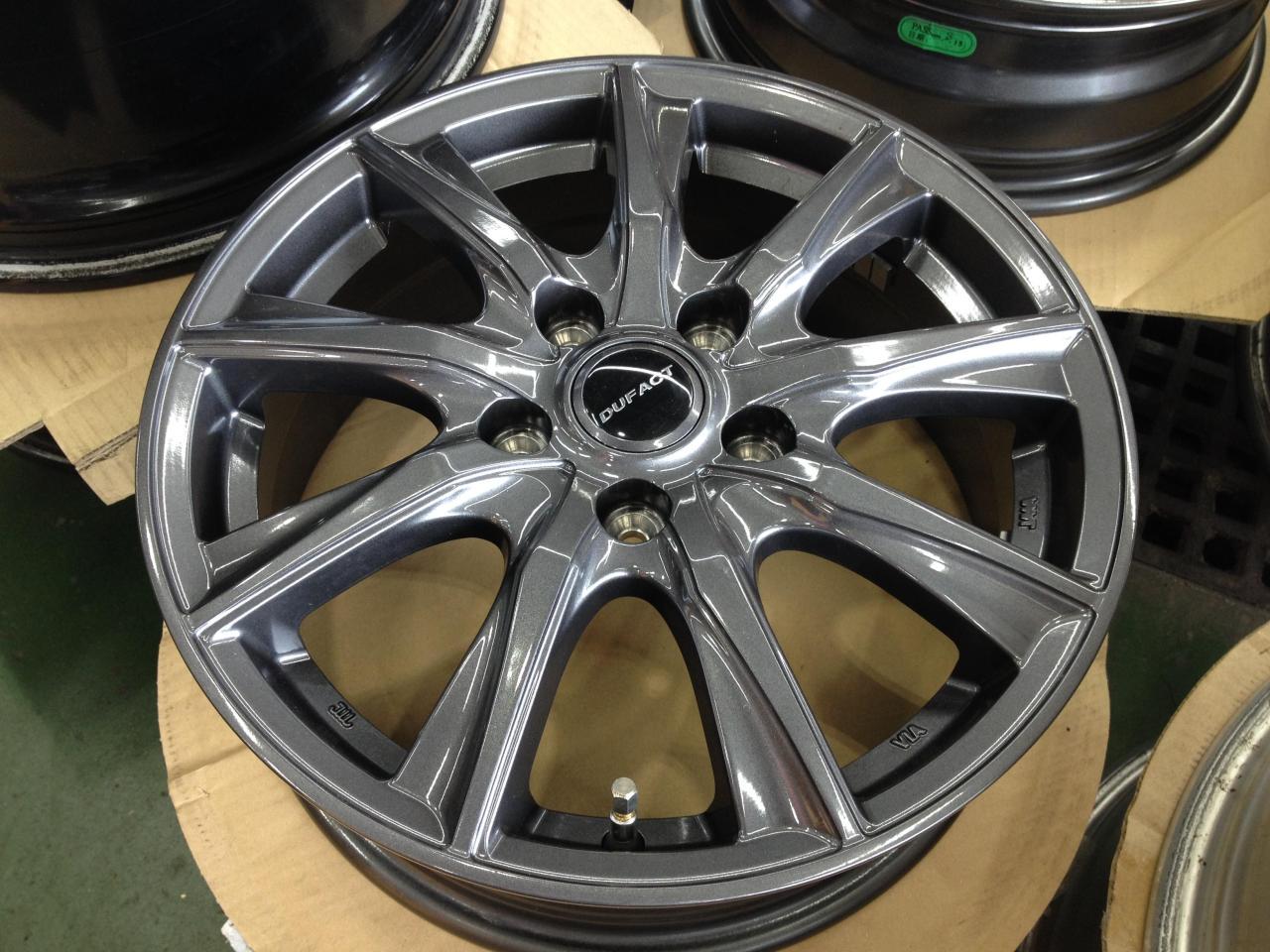 DUNLOP(ダンロップ) DUFACT(デュファクト) DT9 ホイールのみ4本 | 中古品 | アップガレージ 岡崎宇頭店 | カー用品 ...