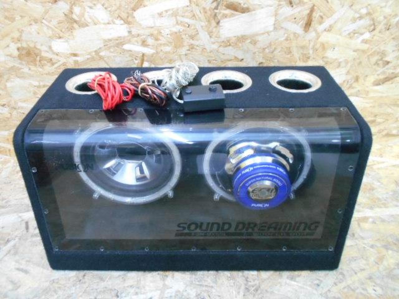 Fusion SOUND DREAMING | カー用品 スピーカー サブウーハースピーカーBOX付を通販で購入する | 中古カー＆バイク用品 ...