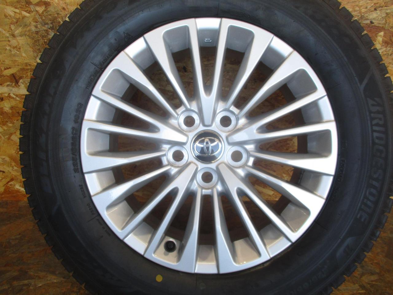 トヨタ純正(TOYOTA) 40アルファード純正ホイール + BRIDGESTONE(ブリヂストン) BLIZZAK VRX3 | カー用品 スタッドレスタイヤホイールセット 17インチ ...