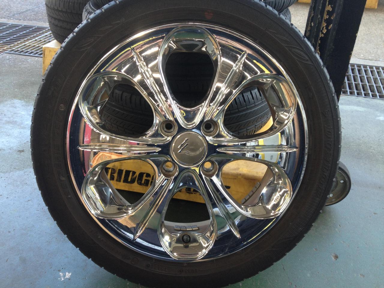 SUZUKA BRAIN(モンテカルロ) VERGER(ヴェルジェ) LV6 + DUNLOP(ダンロップ) ENASAVE EC300 | カー用品 タイヤホイールセット 15インチタイヤ ...