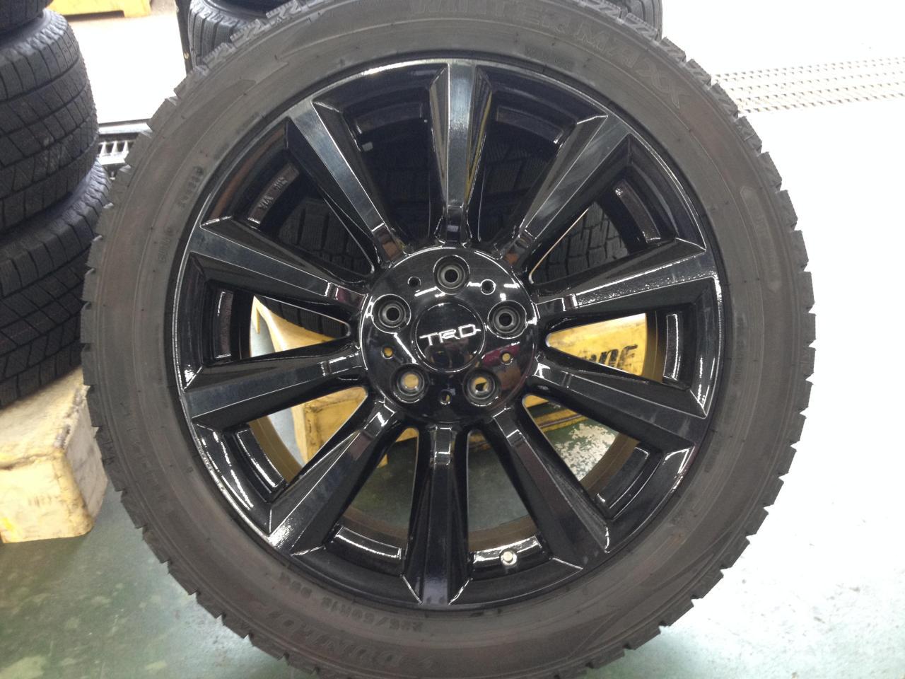 TRD(ティーアールディー) TRD(ティーアールディー) TF6 + DUNLOP(ダンロップ) WINTER MAXX WM02 | カー ...