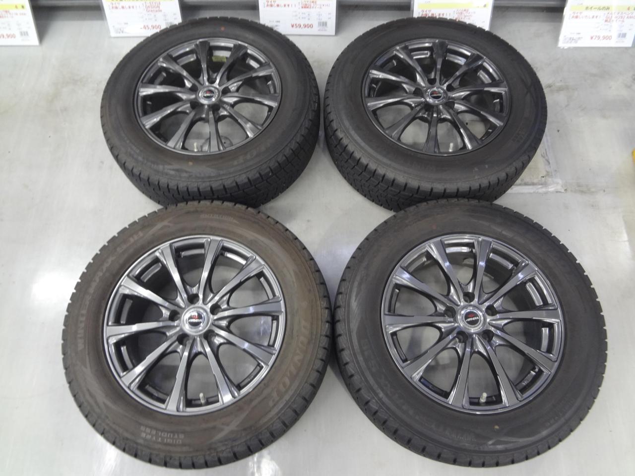 DUNLOP AIRNOVA SB10+DUNLOP WINTER MAXX SJ8 | カー用品 スタッドレスタイヤホイールセット 17インチスタッドレスタイヤホイールセットを通販で購入する ...