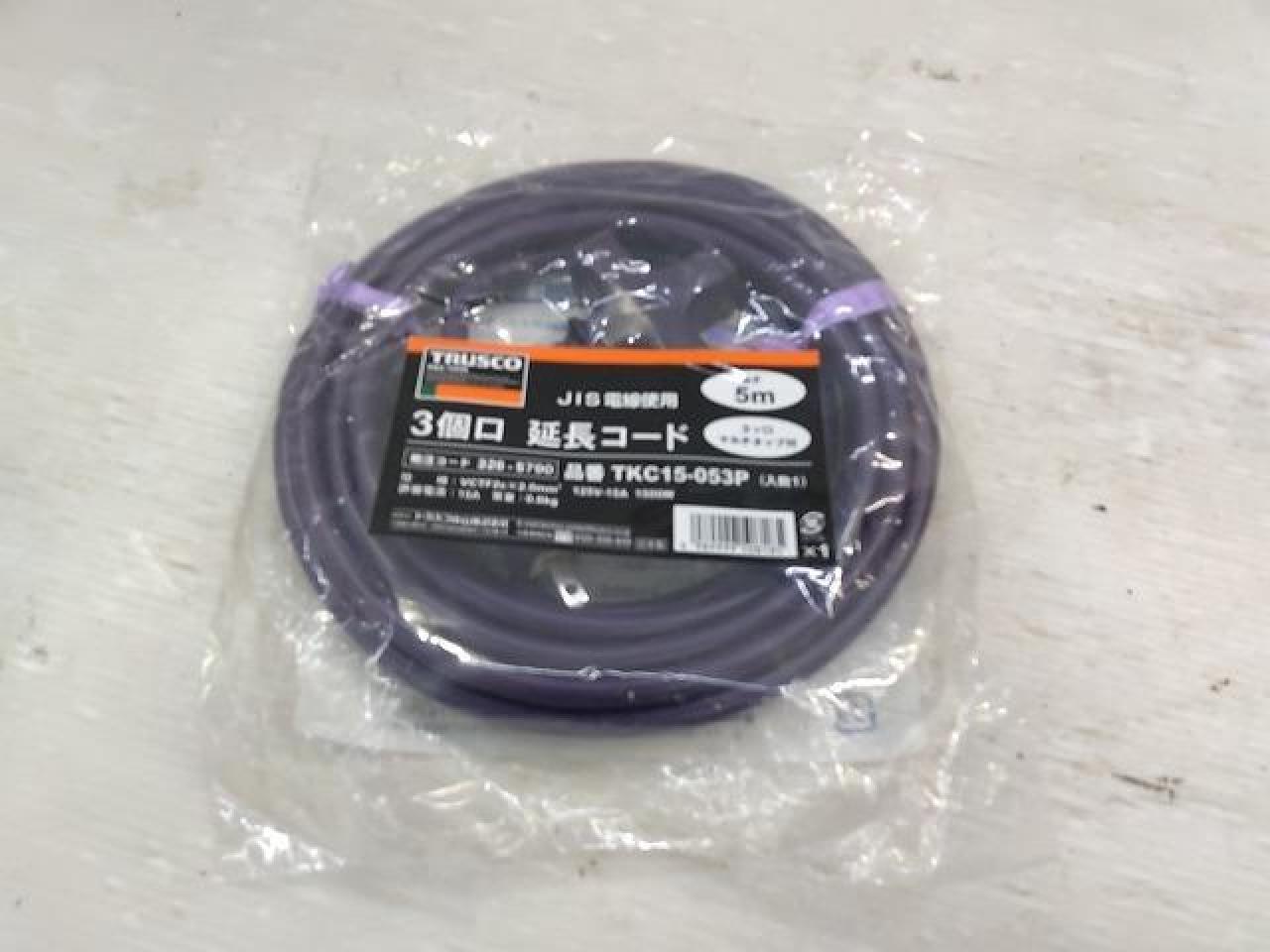 【WG】TRUSCO 3個口延長コード TKC15-053P | 総合リユース その他を通販で購入する | 中古カー＆バイク用品の販売ならアップガレージ