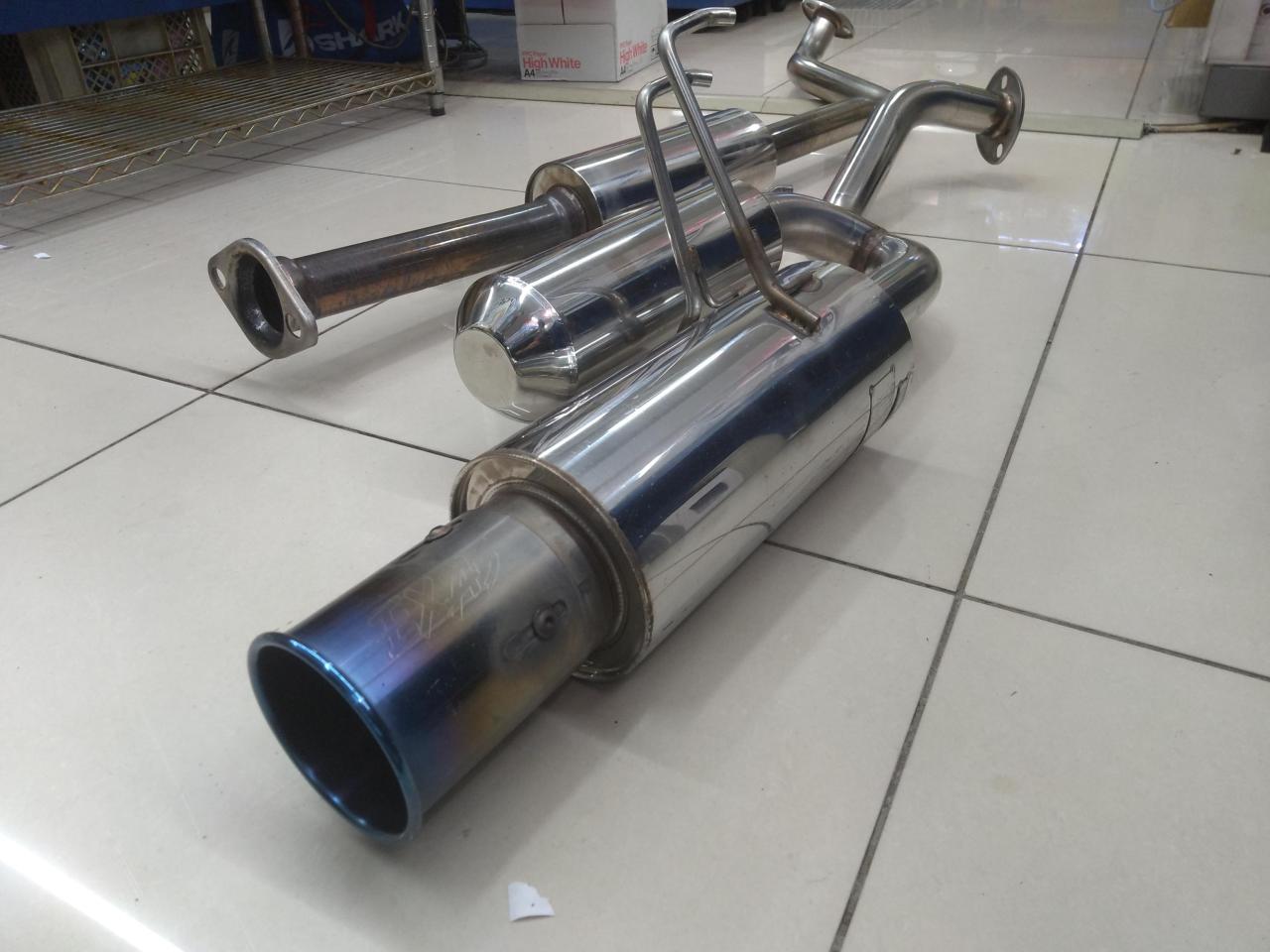 GP SPORTS EXAS EVO Tune 【ノートNISMO S/E12改 HR16DE】 ★センターパイプも変わって高排気効率♪サウンドもGOOD!!!★ | 中古品 | アップ ...