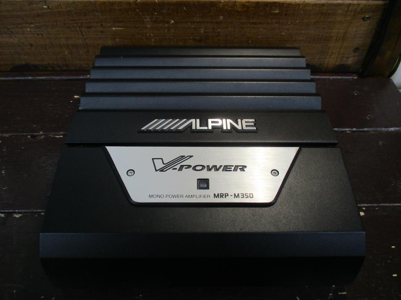 ALPINE MRP-M350 【モノラルパワーアンプ 2003年モデル】 | 中古品 | アップガレージ 仙台八乙女店 | カー用品 アンプ ...