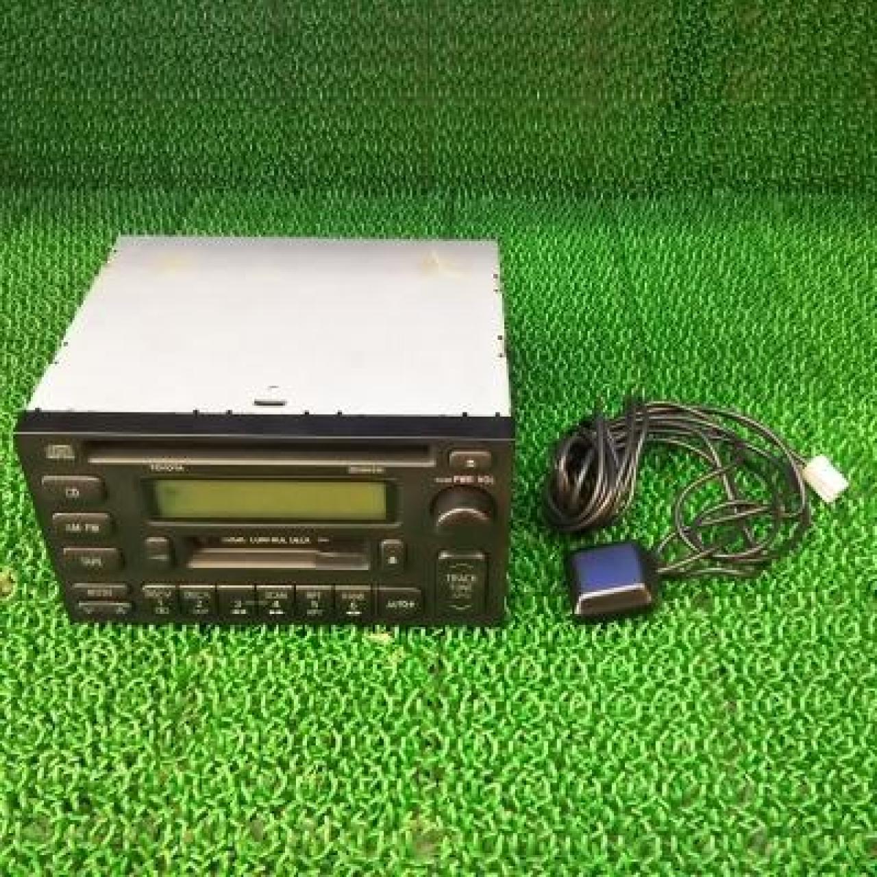 トヨタ純正 CD + カセットチューナー | カー用品 ヘッドユニット MD+CDを通販で購入する | 中古カー＆バイク用品の販売ならアップガレージ