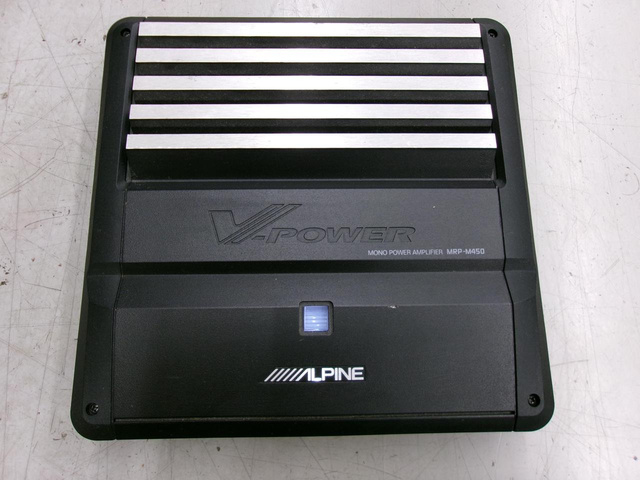 ALPINE MRP-M450 | カー用品 アンプを通販で購入する | 中古カー＆バイク用品の販売ならアップガレージ