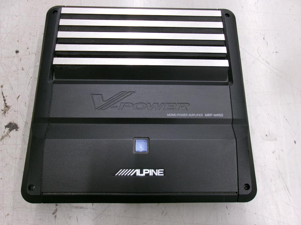 ALPINE MRP-M450 | 中古品 | アップガレージ 熊本店 | カー用品 アンプを通販で購入する | 中古カー＆バイク用品の販売 ...