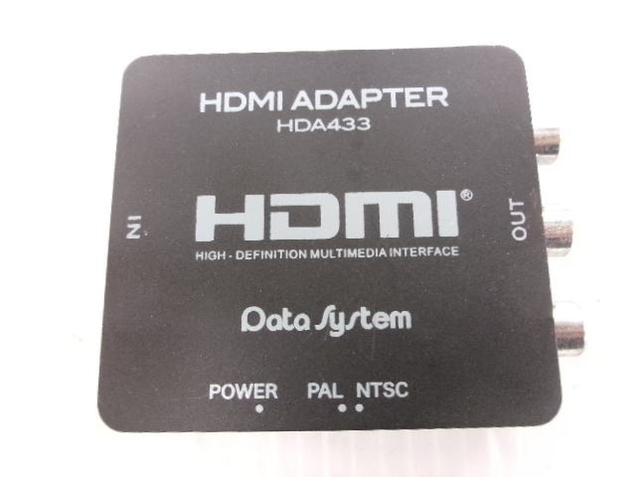 Data system HDMI接続アダプター HDA433 | カー用品 カーAVアクセサリー テレビアクセサリーを通販で購入する | 中古カー＆バイク用品の販売ならアップガレージ