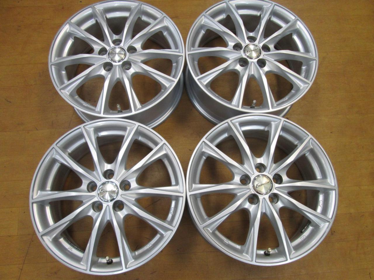 【HOT STUFF(ホットスタッフ)】Exceeder(エクシーダー) E02 | カー用品 アルミホイール 16インチホイールを通販で購入する | 中古カー＆バイク用品の販売ならアップガレージ