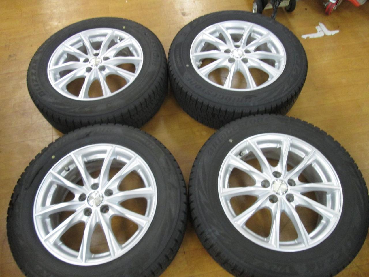 HOT STUFF(ホットスタッフ) Exceeder E02 ダークシルバー + BRIDGESTONE(ブリヂストン) 【BRIDGESTONE】BLIZZAK VRX2 | カー用品 ...