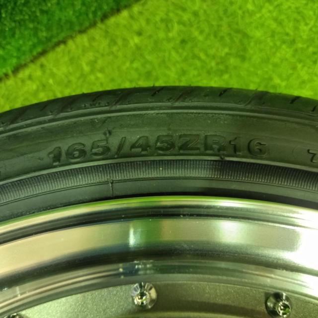 【カスタム軽16☆未使用セット!】 STEALTH RACING(ステルスレーシング) PROGRESS ME02 (GM/P ...