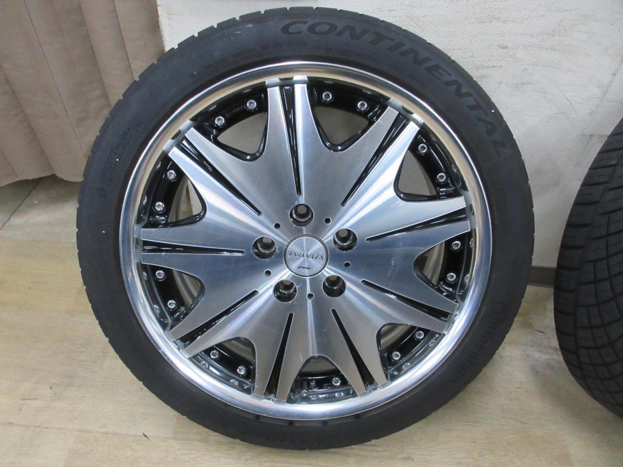 【WORK】 VARIANZA D3S + 【Continental】 EXTREME CONTACT DWS 06 PLUS | カー用品 ...