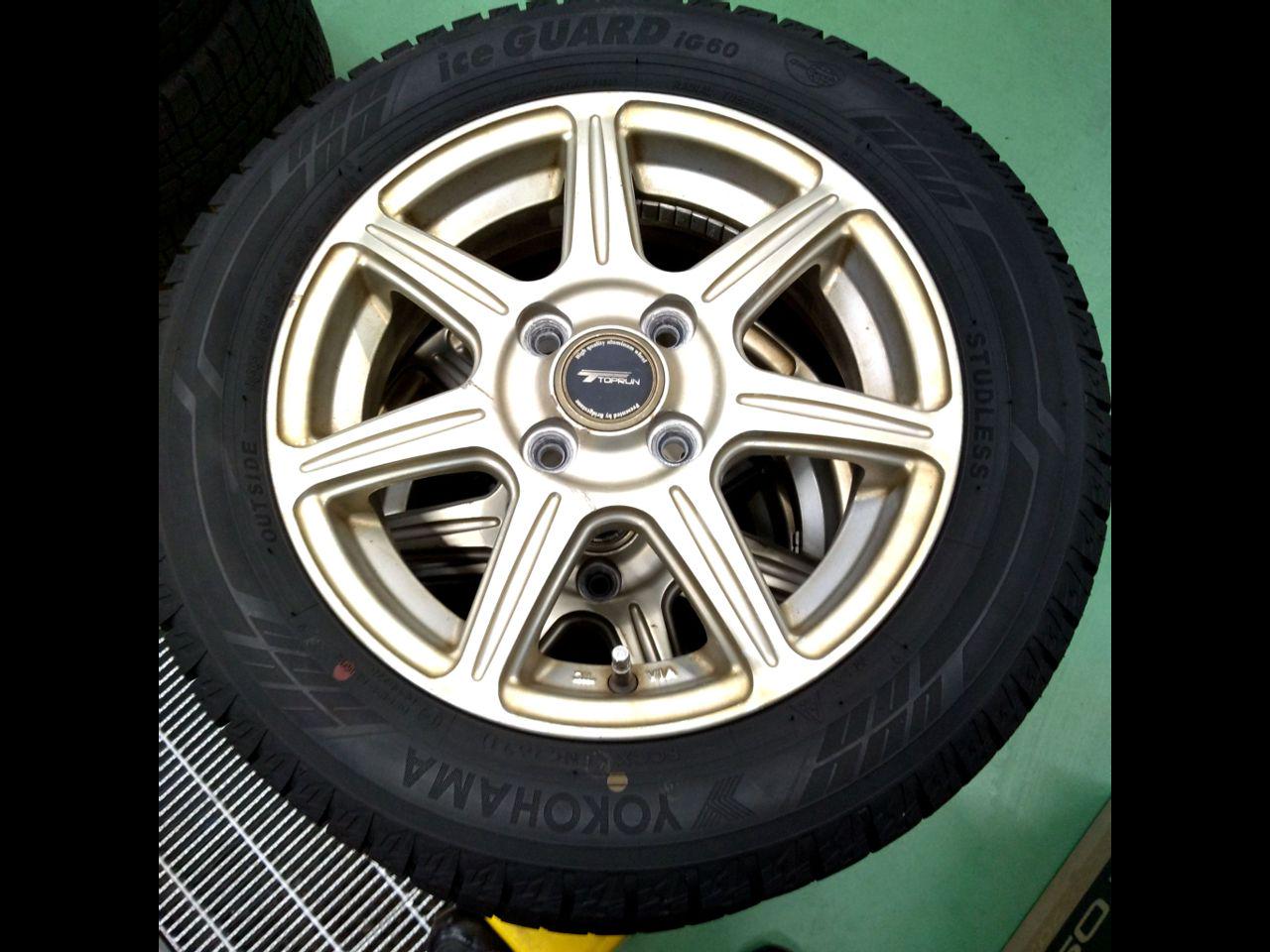 BRIDGESTONE TOPRUN R7+YOKOHAMA iceGUARD iG60 165/65R14 | カー用品 スタッドレスタイヤホイールセット 14インチスタッドレスタイヤ ...