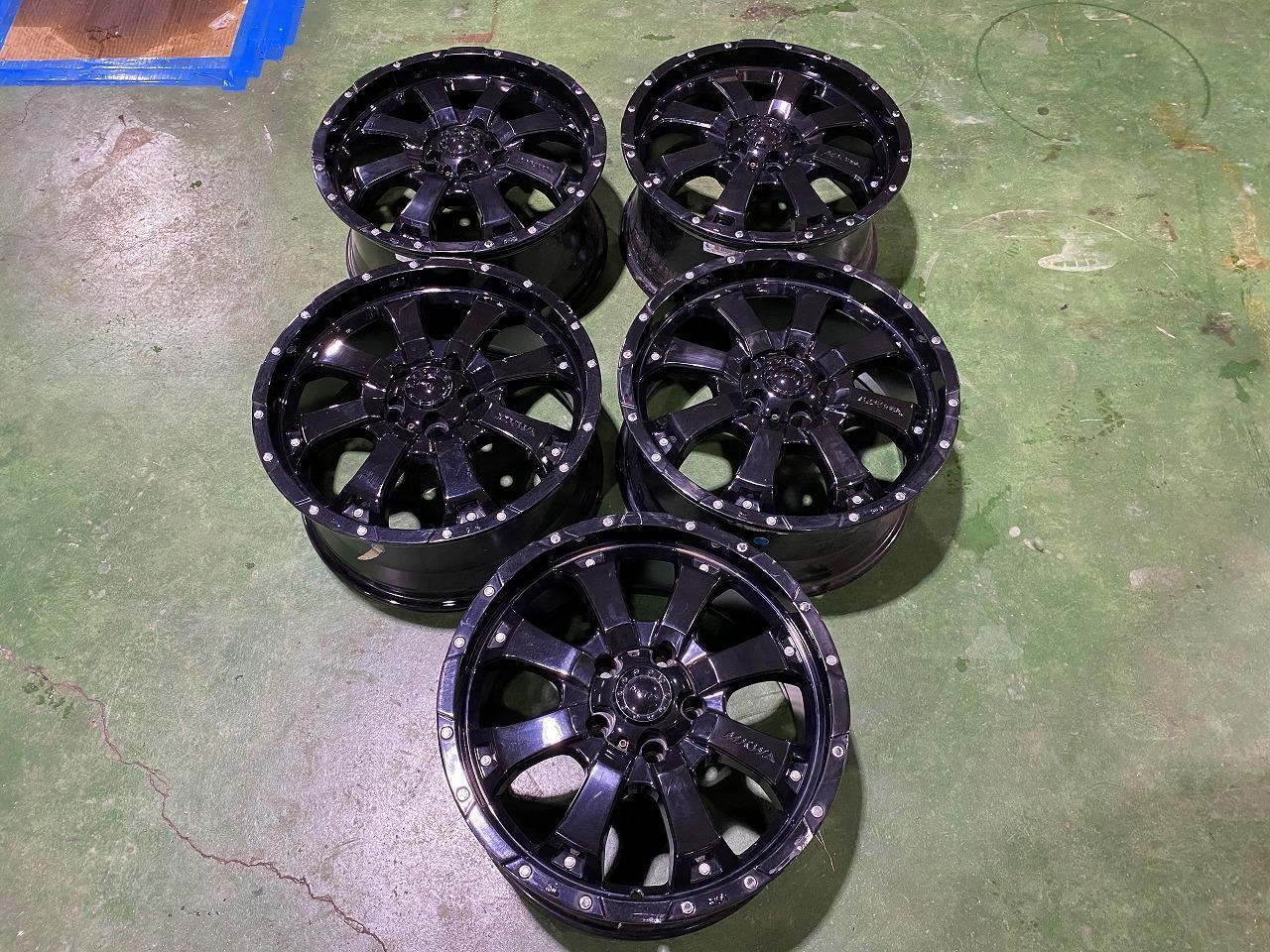 【TRISTAR INTERNATIONAL(トライスターインターナショナル)】MKW(エムケーダブリュー) MK-46 5本セット | カー用品 アルミホイール 18インチホイールを通販で ...