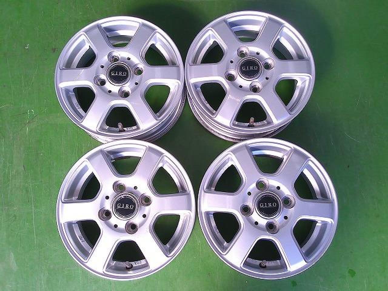 BRIDGESTONE(ブリヂストン) GIRO(ジーロ) TT6 アルミホイール | カー用品 アルミホイール 12インチホイールを通販で ...