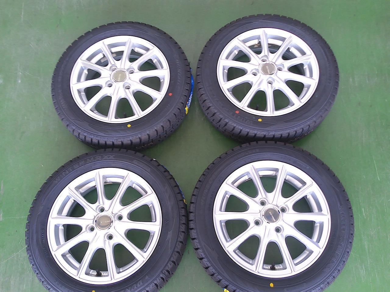 1BRIDGESTONE(ブリヂストン) ECO FORME(エコフォルム) SE-12 (12SPOKE) + DUNLOP(ダンロップ) WINTER MAXX WM02 | カー用品 ...