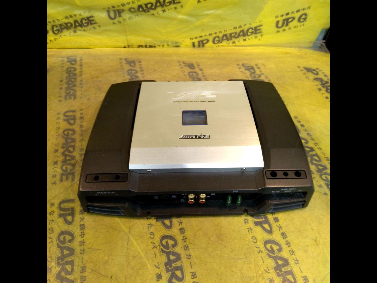 ALPINE MRD-M605 | カー用品 アンプを通販で購入する | 中古カー＆バイク用品の販売ならアップガレージ