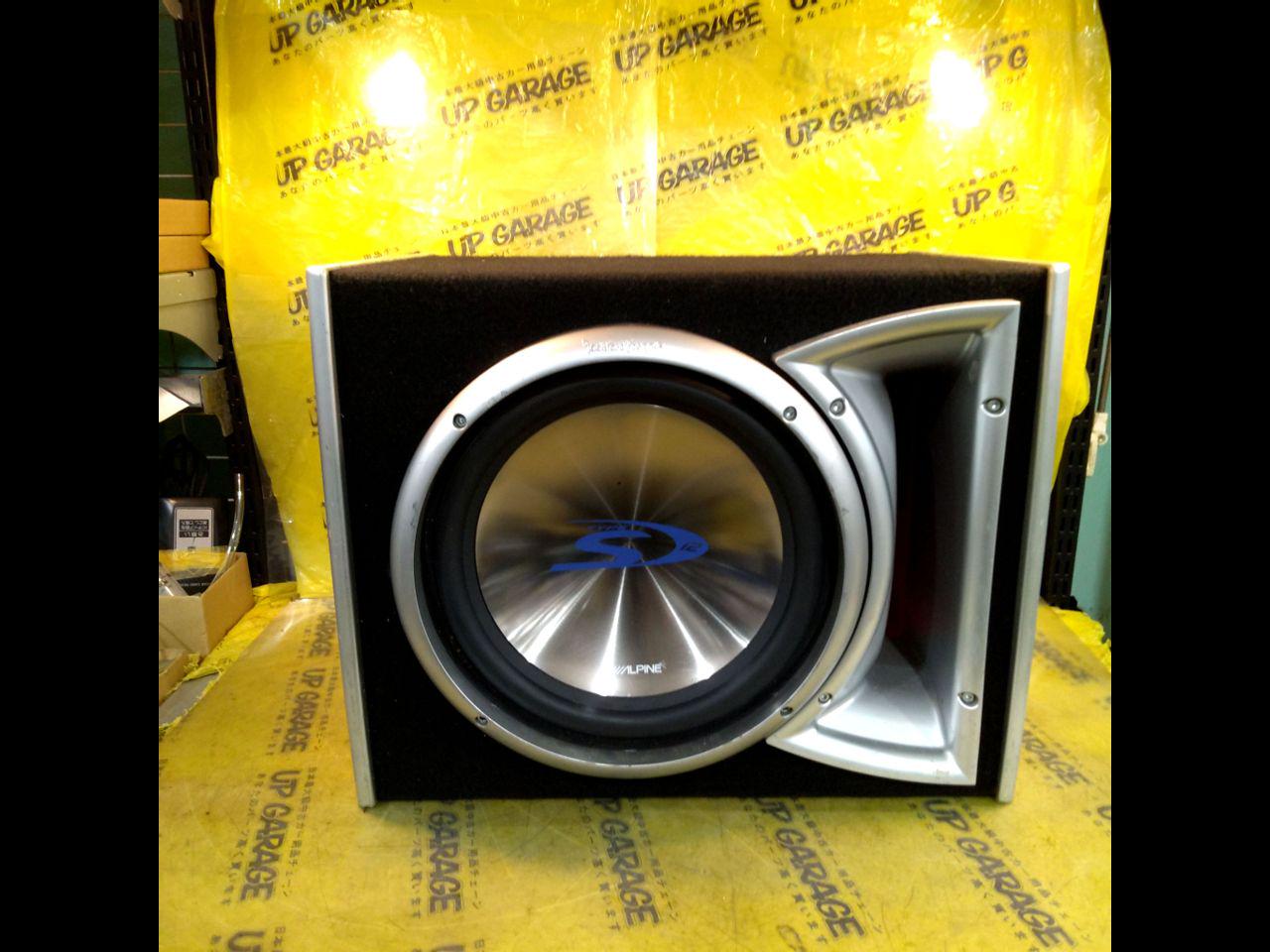 APINE SWS-1242D + Rockford PL2-112のBOX付き | カー用品 スピーカー サブウーハースピーカーBOX付を ...