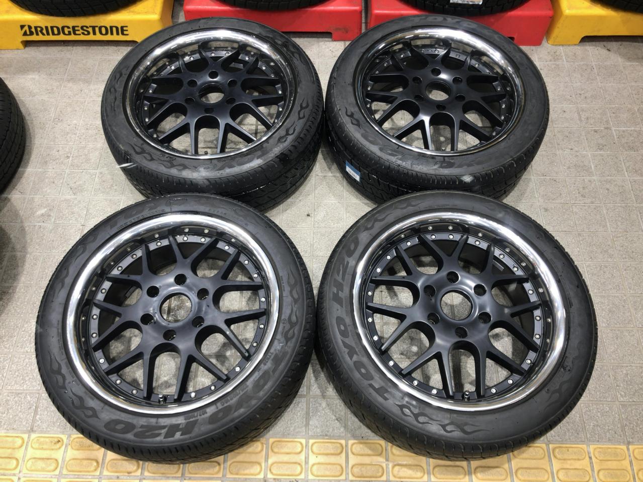 MORITA PDW Wheel VERTIGO + TOYO H20 | カー用品 タイヤホイールセット 18インチタイヤホイールセットを ...