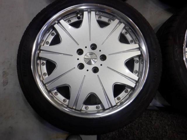 6 値下げしました WORK(ワーク)Varianza(ヴァリアンツァ) VARIANZA D3S+YOKOHAMA BluEarth-GT ...