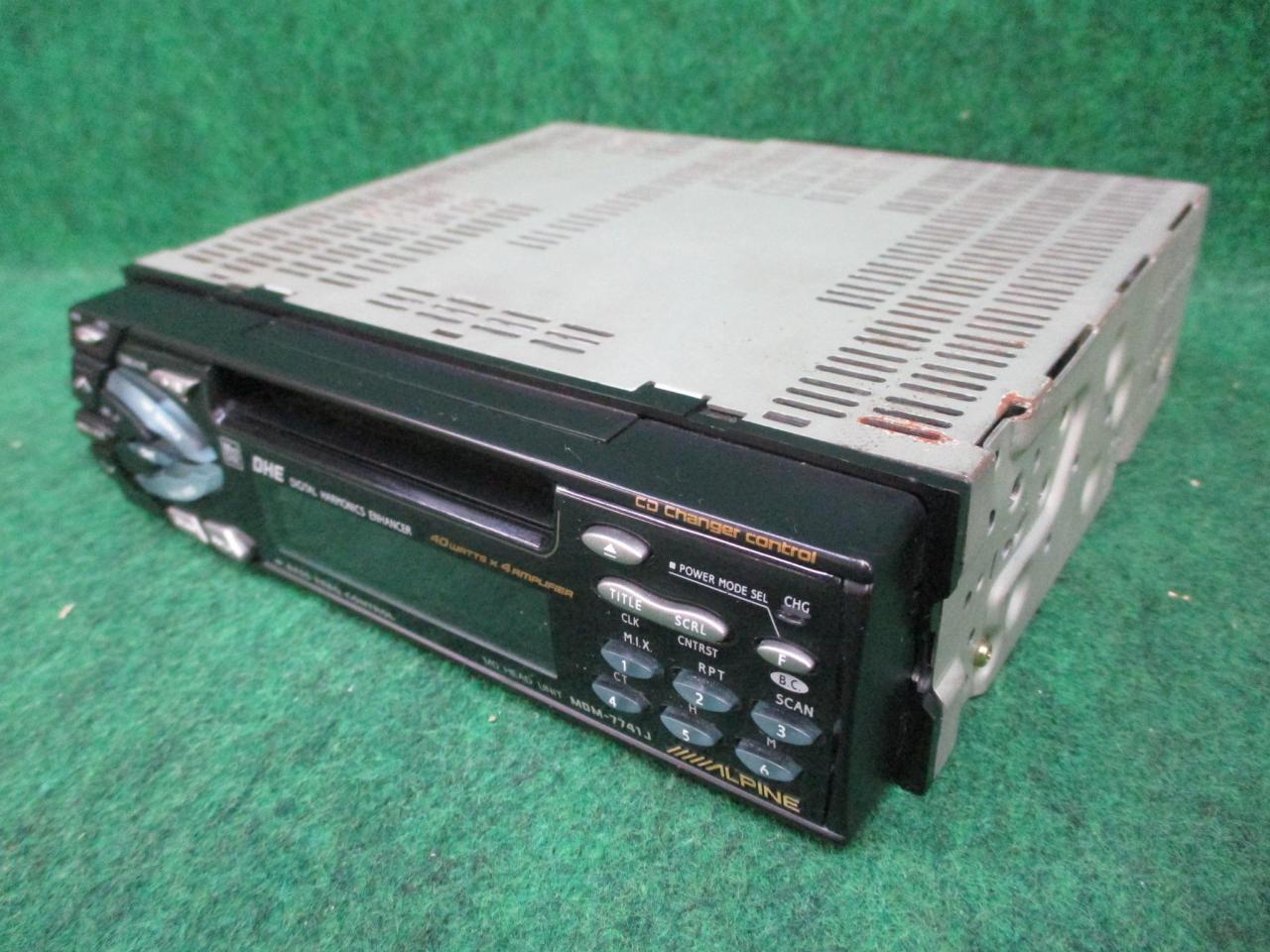 ALPINE(アルパイン) MDM-7741J | カー用品 ヘッドユニット MDチューナーを通販で購入する | 中古カー＆バイク用品の販売 ...