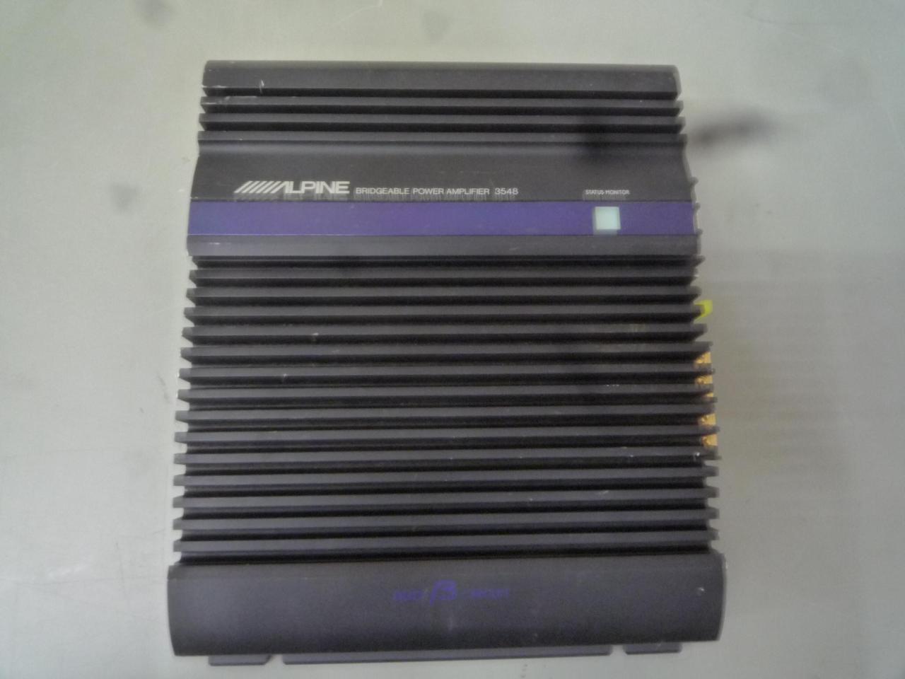 【ALPINE】3548 | カー用品 アンプを通販で購入する | 中古カー＆バイク用品の販売ならアップガレージ