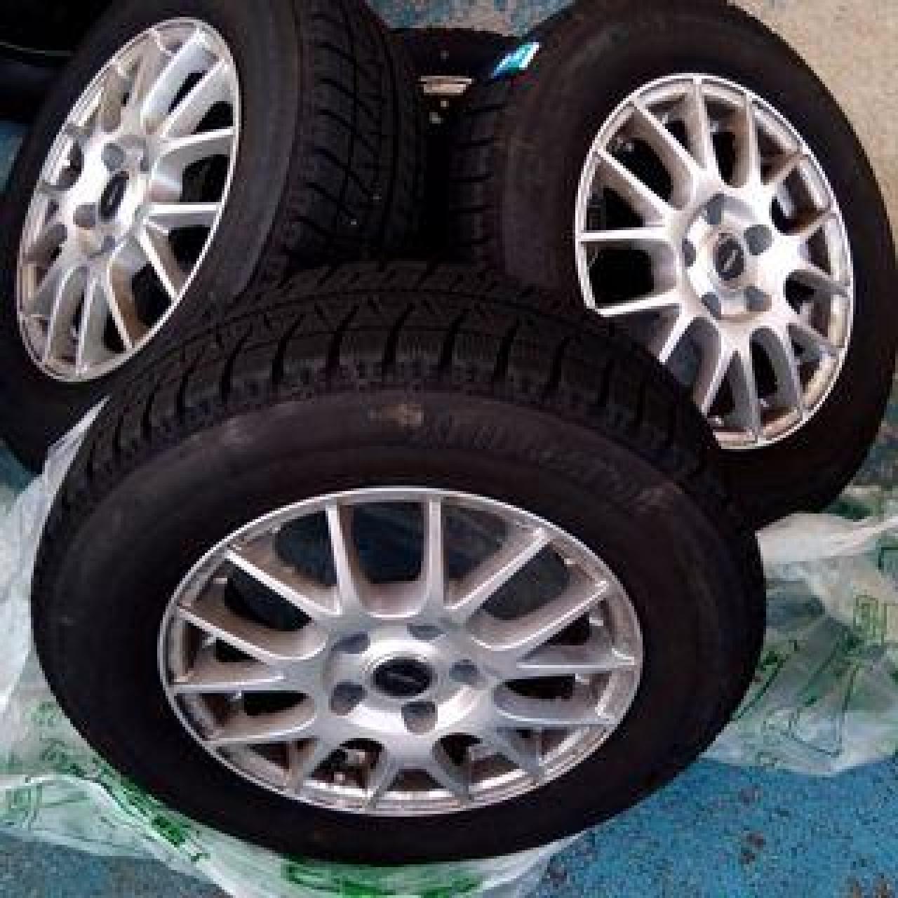 BRIDGESTONE TOPRUN メッシュホイール + BRIDGESTONE(ブリヂストン) ICEPARTNER2 | カー用品 スタッドレスタイヤホイールセット 15インチ ...