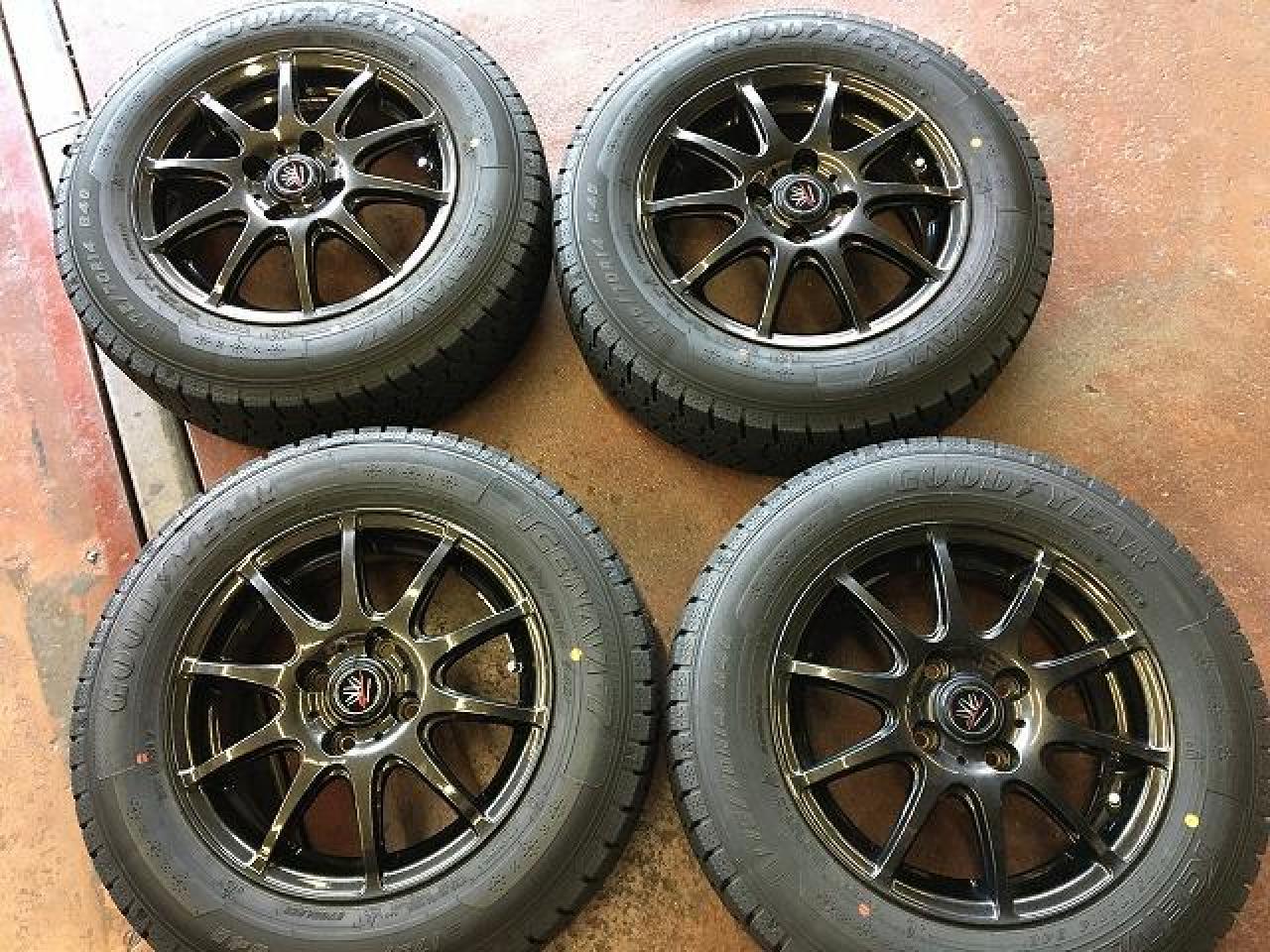 【BADX(バドックス)】632 LOXARNY(ロクサーニ) LOXARNY SPORT RS-10 + GOODYEAR ICENAVI7 175/70-14 4本セット | カー用品 ...