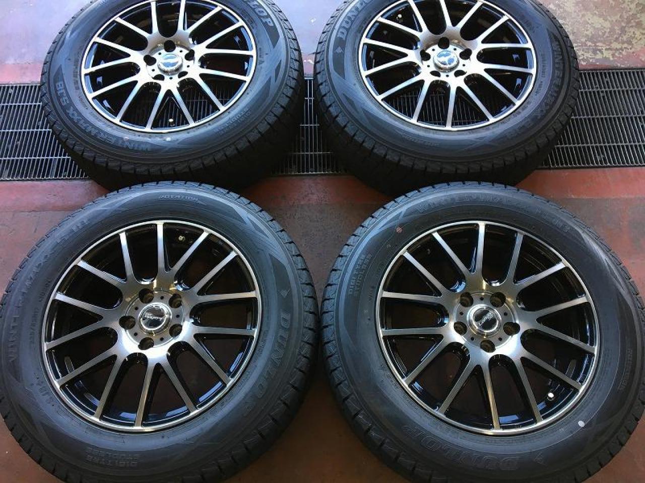 【DUNLOP(ダンロップ)】Lofida(ロフィーダ) XM27 + DUNLOP WINTERMAXX SJ8+ 225/65-17 4本 ...