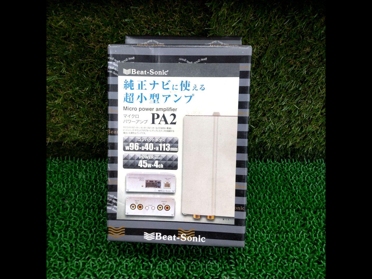 【Beat-Sonic】PA2 マイクロパワーアンプ | 新古品 | アップガレージ 福岡飯塚店 | カー用品 アンプを通販で購入する ...