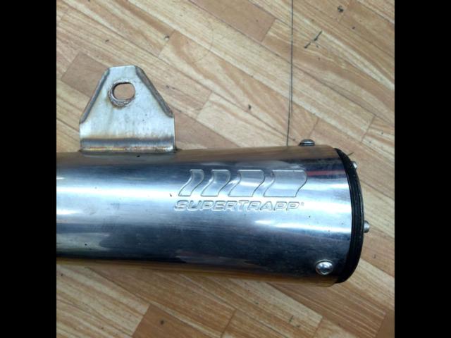 【SUPERTRAPP】 メガホンマフラー | バイク用品 マフラー フルエキゾースト(二輪)を通販で購入する | 中古カー＆バイク用品の販売ならアップガレージ