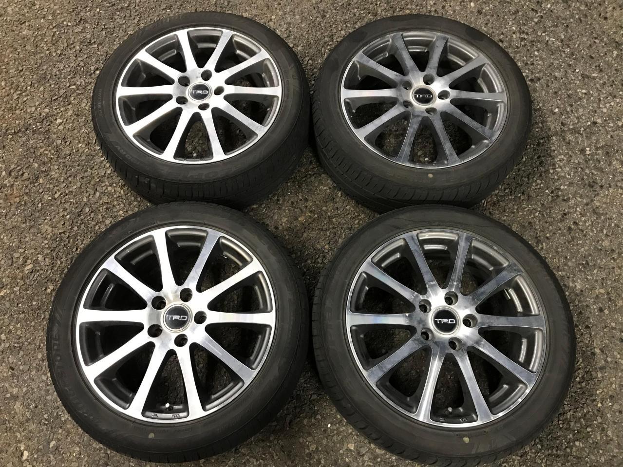 トヨタ純正 TRD ALUMINUM WHEEL TF2 + BRIDGESTONE ECOPIa NH100RV | カー用品 タイヤ ...