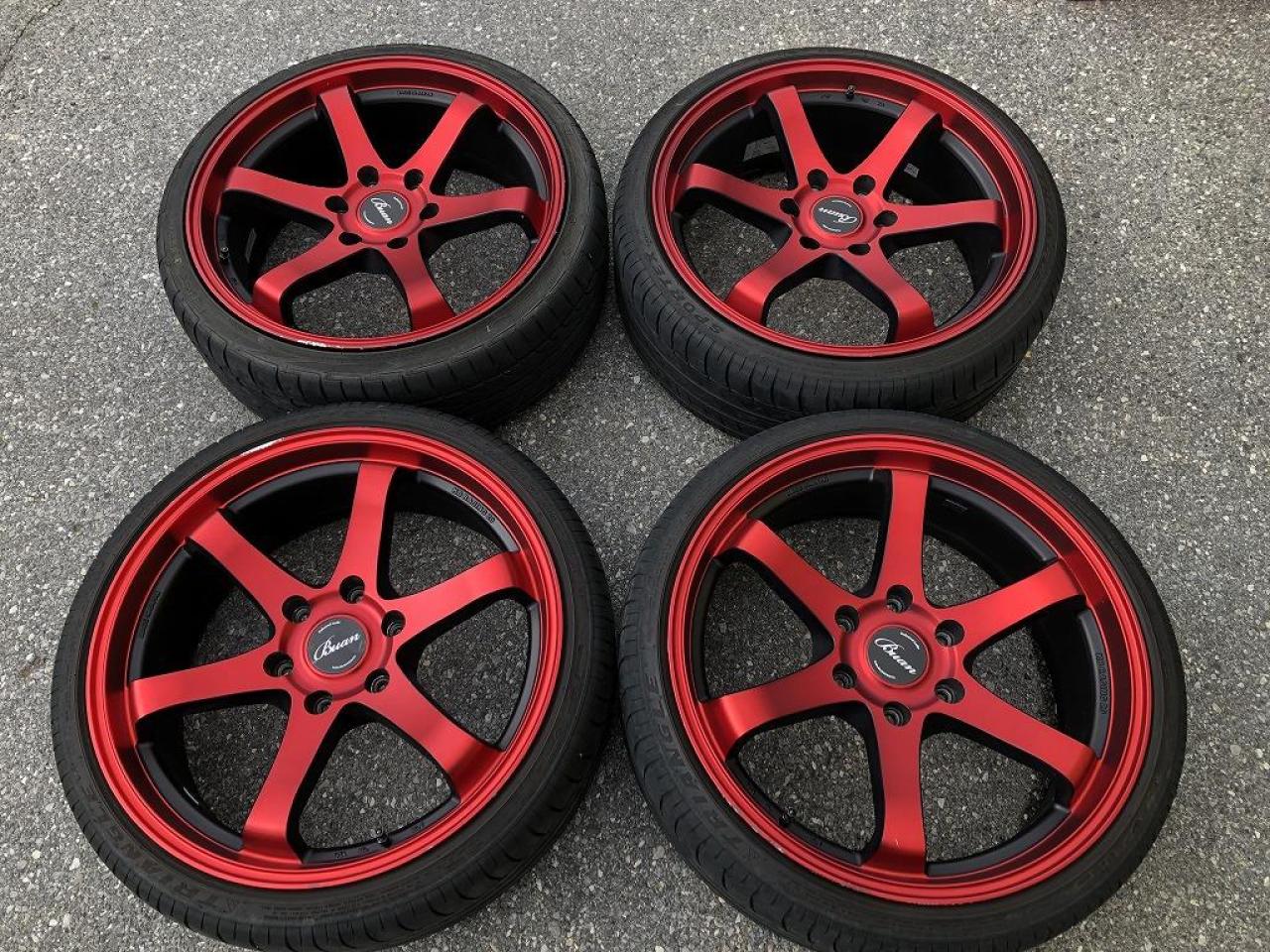 BUAN KB Racing 20 + TRIANGLE SPORTEX TSH11 3本 + Pinso Tyres PS01 1本 225 ...