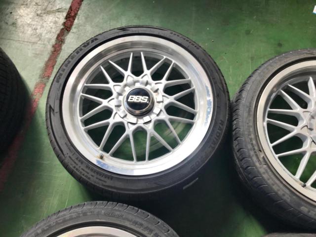 BBS RG2(RG116) +MINERVA RADIAL F205 + RADAR Dinamix R8+ | カー用品 タイヤホイールセット 18インチタイヤホイールセットを通販で購入 ...