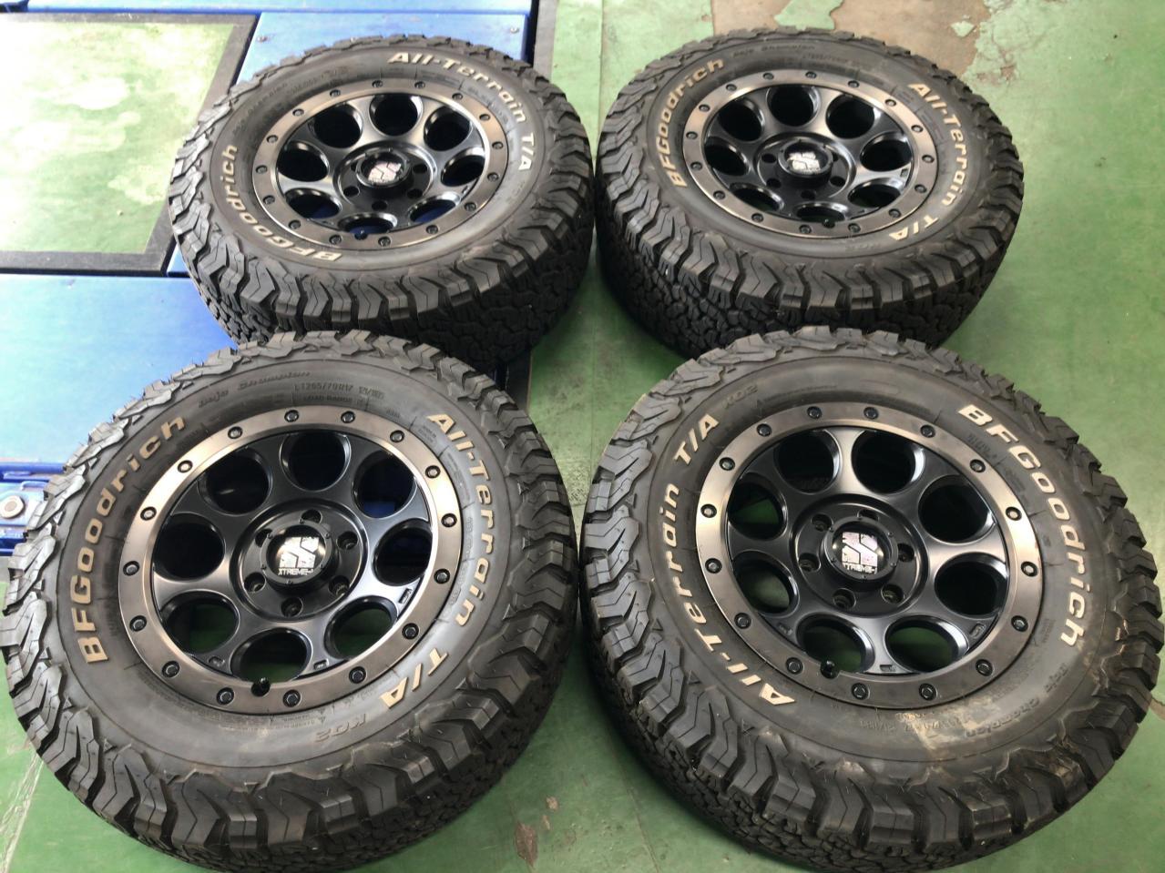 MLJ XTREME-J XJ03 + BFGoodrich All-Terrain T/A K02 | カー用品 タイヤホイールセット 17インチタイヤホイールセットを通販で購入する ...