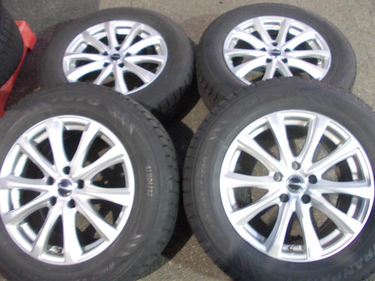 【バックルーム】TOYO winterTRANPATH TX + HOT STUFF Exceeder E02 | カー用品 スタッドレスタイヤホイールセット 17インチスタッドレスタイヤ ...